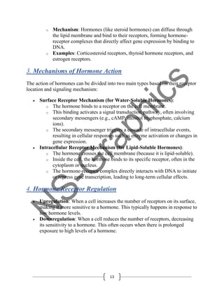 Cell Signaling Notes for B.Sc. Biotech/Botany Sem-1 | PDF