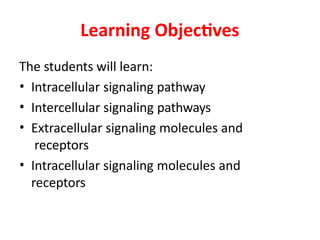 cell signaling.cell signallig ligands, receptors and pathways.pptx