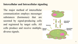 Cell signaling (cellular and molecular biology) | PPTX