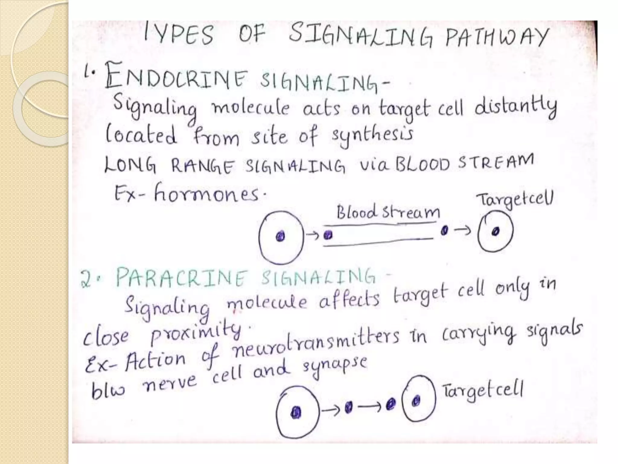 Cell signaling an over view | PPTX