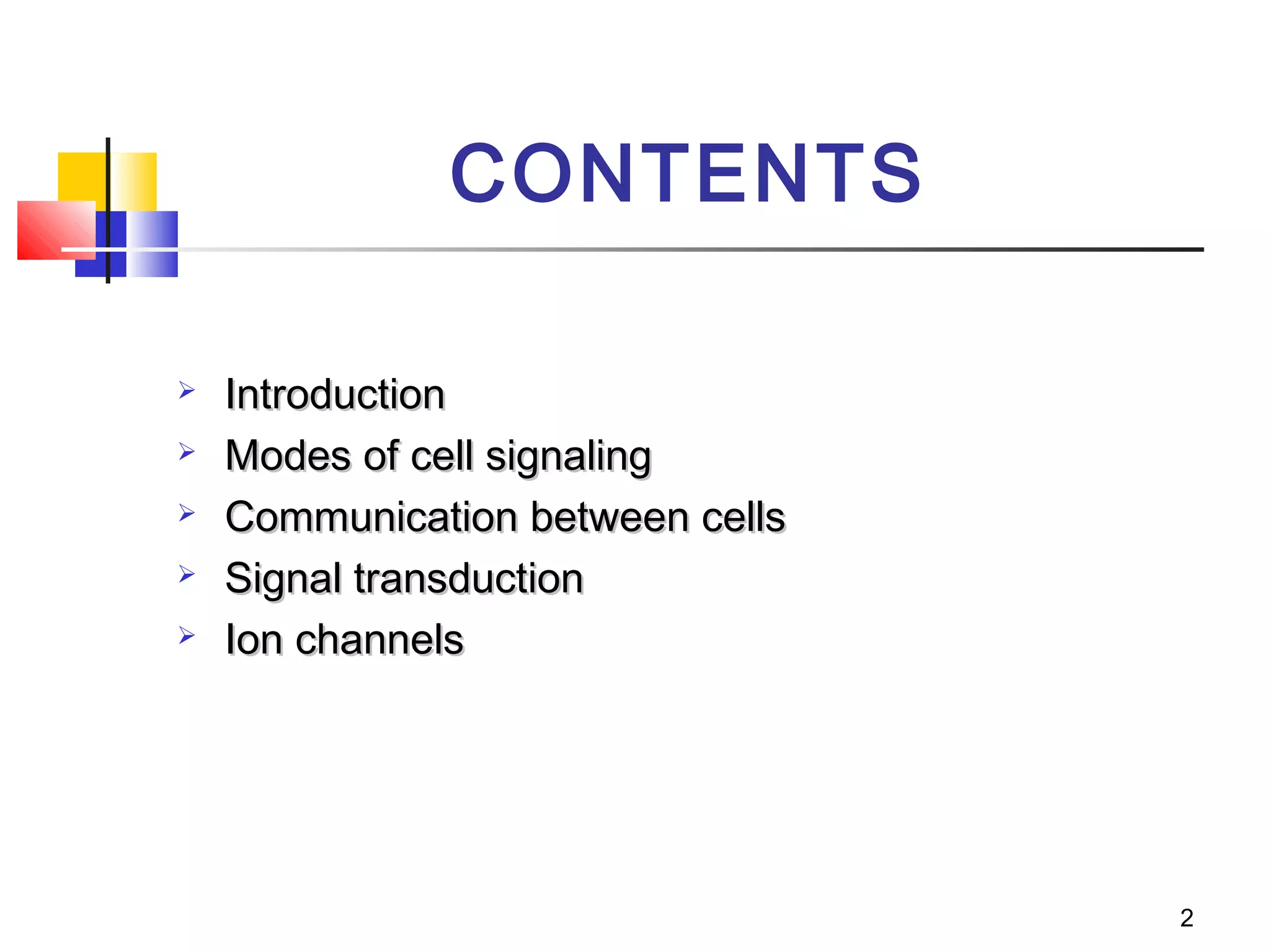 Cell signaling | PDF