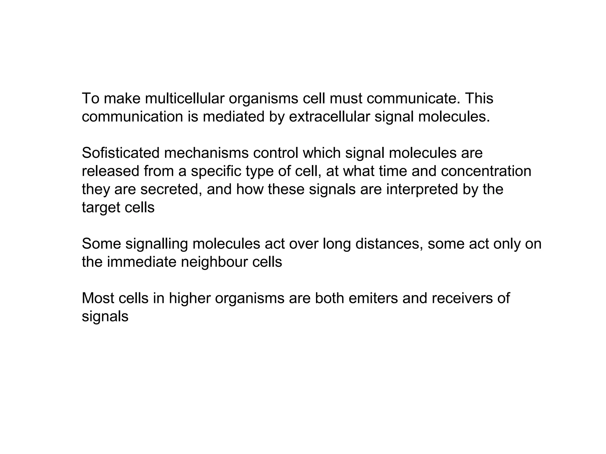 Cell signalling | PPT