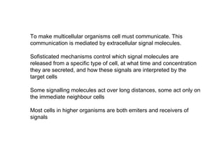 Cell signalling | PPT