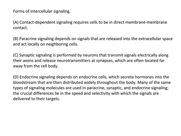 Cell signalling | PPT