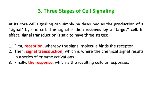 Cell signalling and its various types and signal molecules | PPTX ...