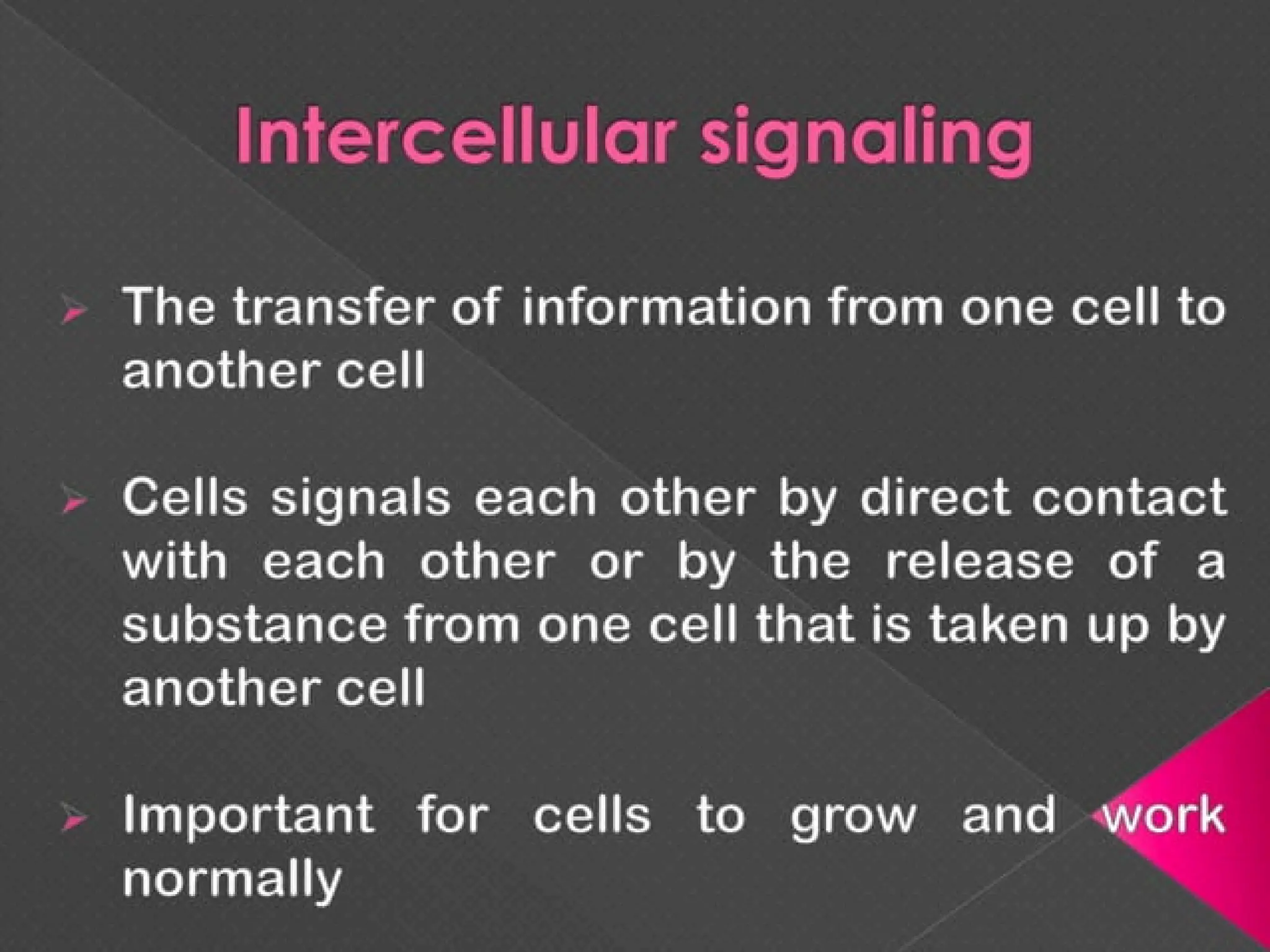 cell signalling , intracellular, extracellular pathway | PPT