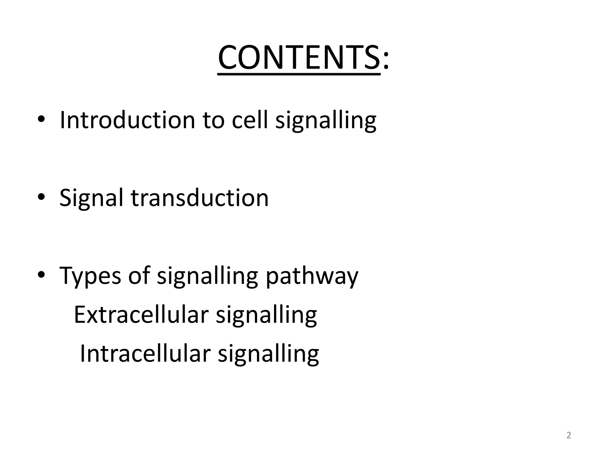 Cell signalling | PPTX