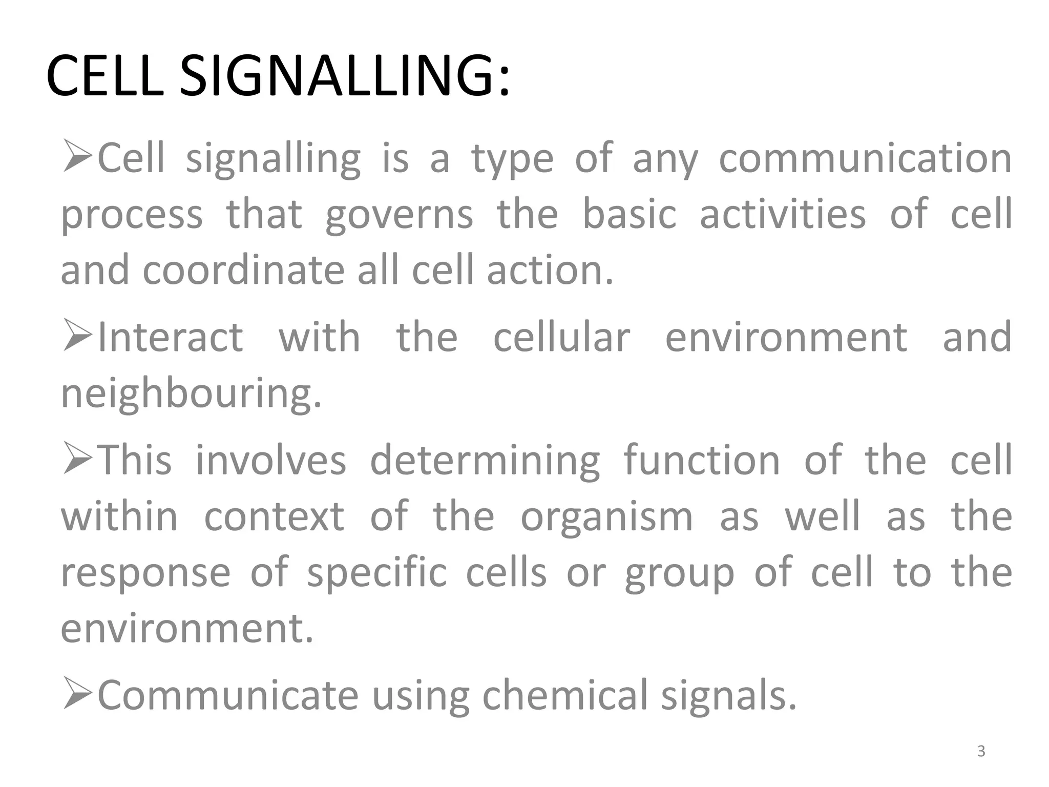 Cell signalling | PPTX
