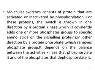 Cell signalling | PPTX