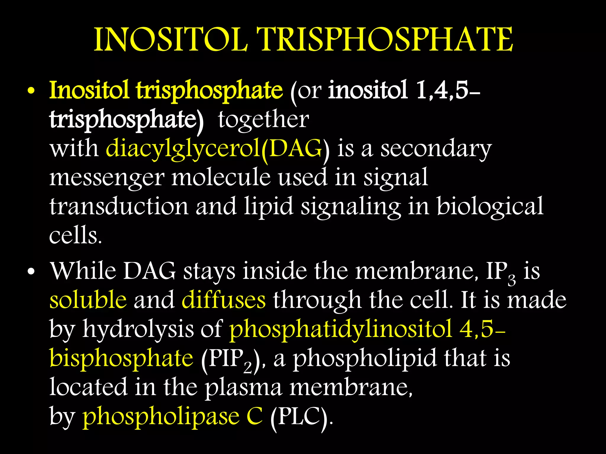 TGF Beta Pathway and Inositol Phosphate Pathway In Cell Signalling | PPTX