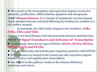 Cell signalling through MAP-Kinase and JAK STAT pathway.pptx