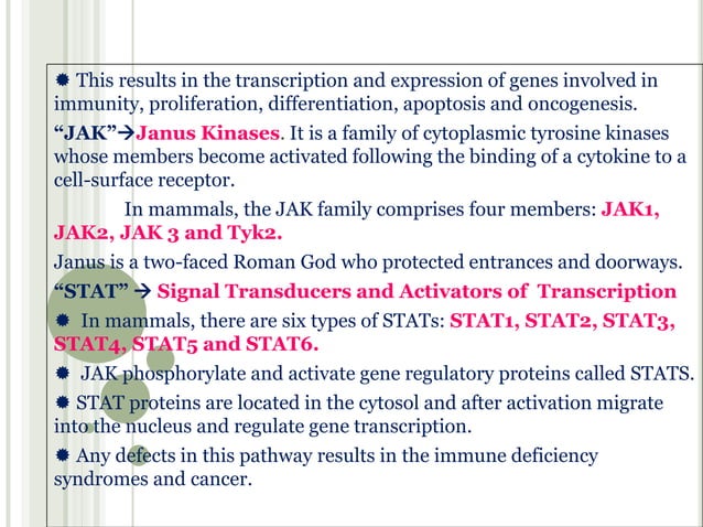 Cell signalling through MAP-Kinase and JAK STAT pathway.pptx ...
