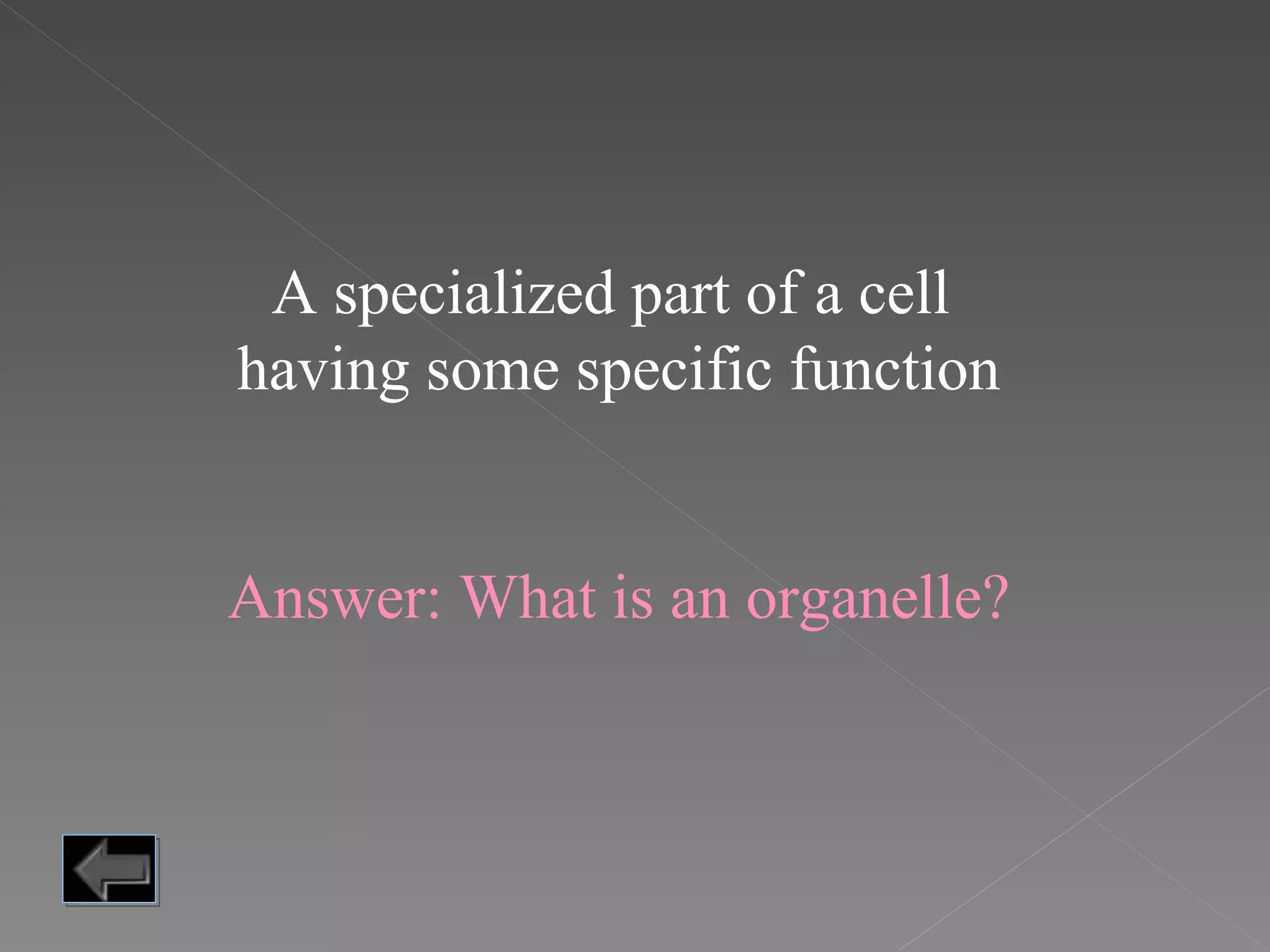 Cells Jeopardy | PPT