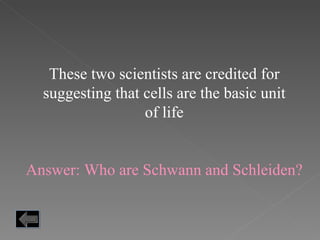 Cells Jeopardy | PPT | Biological Sciences | Science