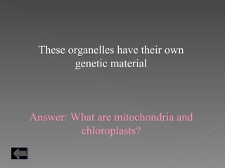 Cells Jeopardy | PPT | Biological Sciences | Science