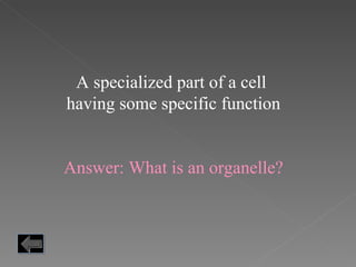 Cells Jeopardy | PPT | Biological Sciences | Science
