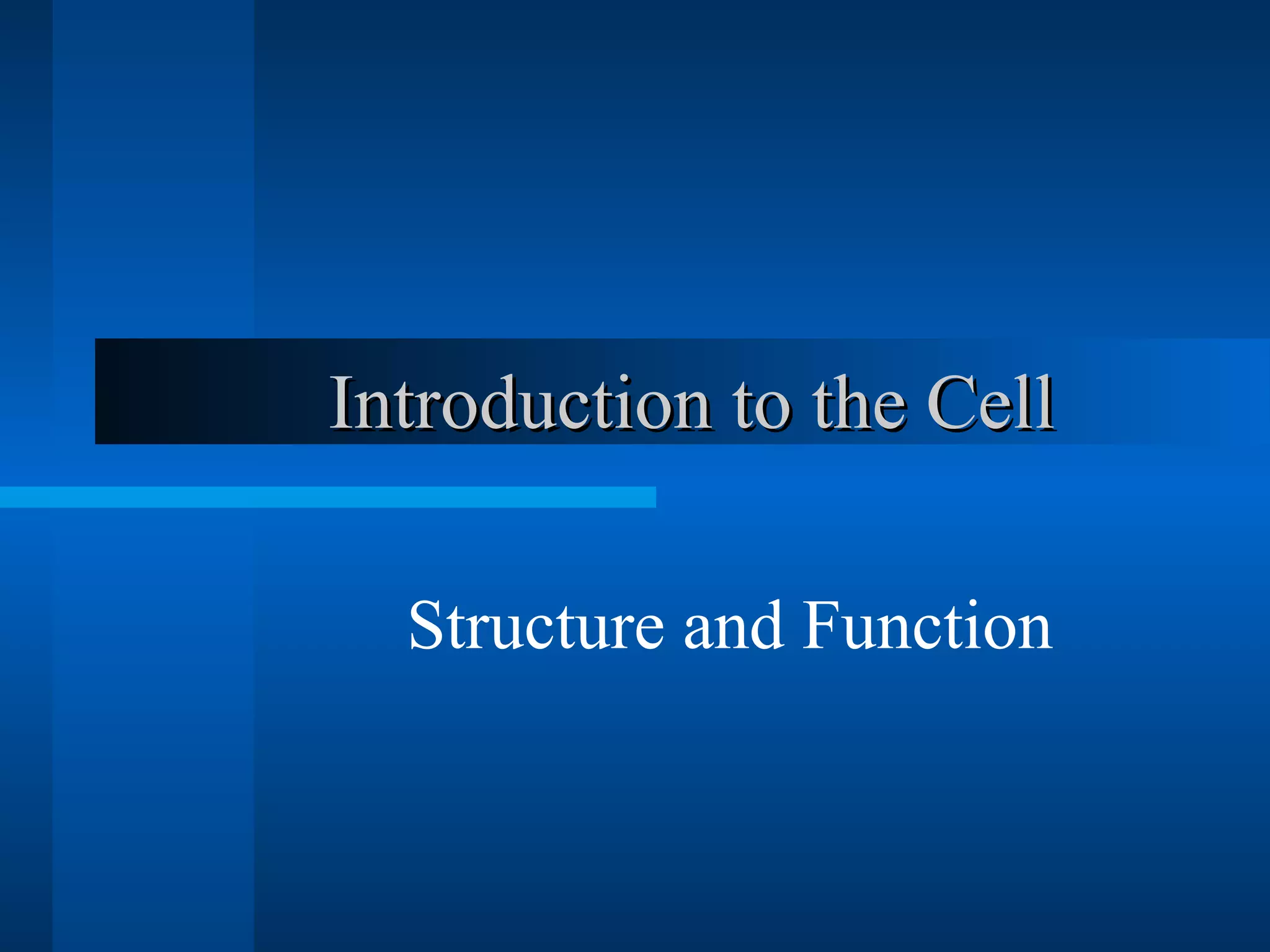 Cells structure | PPT