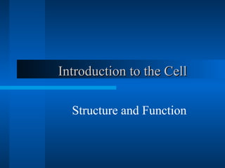 Cells structure | PPT