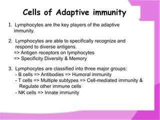 Cells of immune system | PPTX