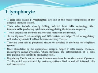 Cells of the immune system | PPTX