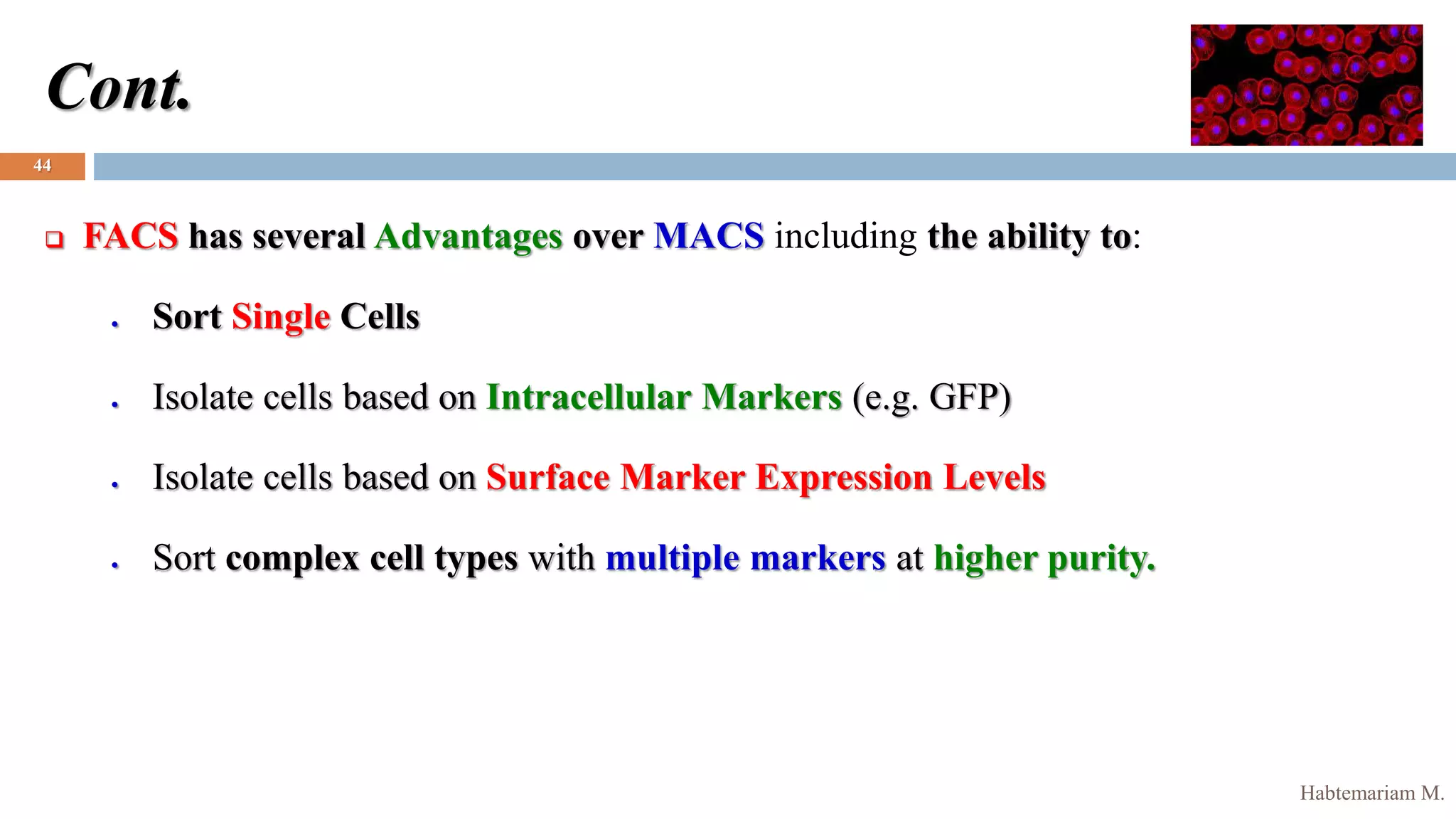 Cell Sorting Techniques | PPTX
