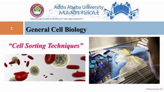 Cell Sorting Techniques | PPTX