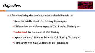 Cell Sorting Techniques | PPTX
