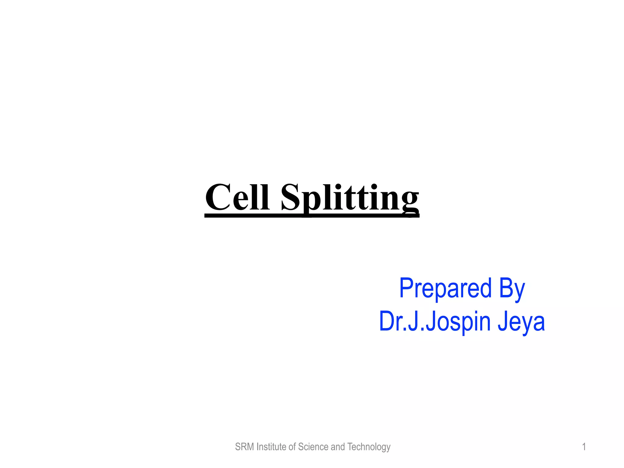cell splitting.ppt