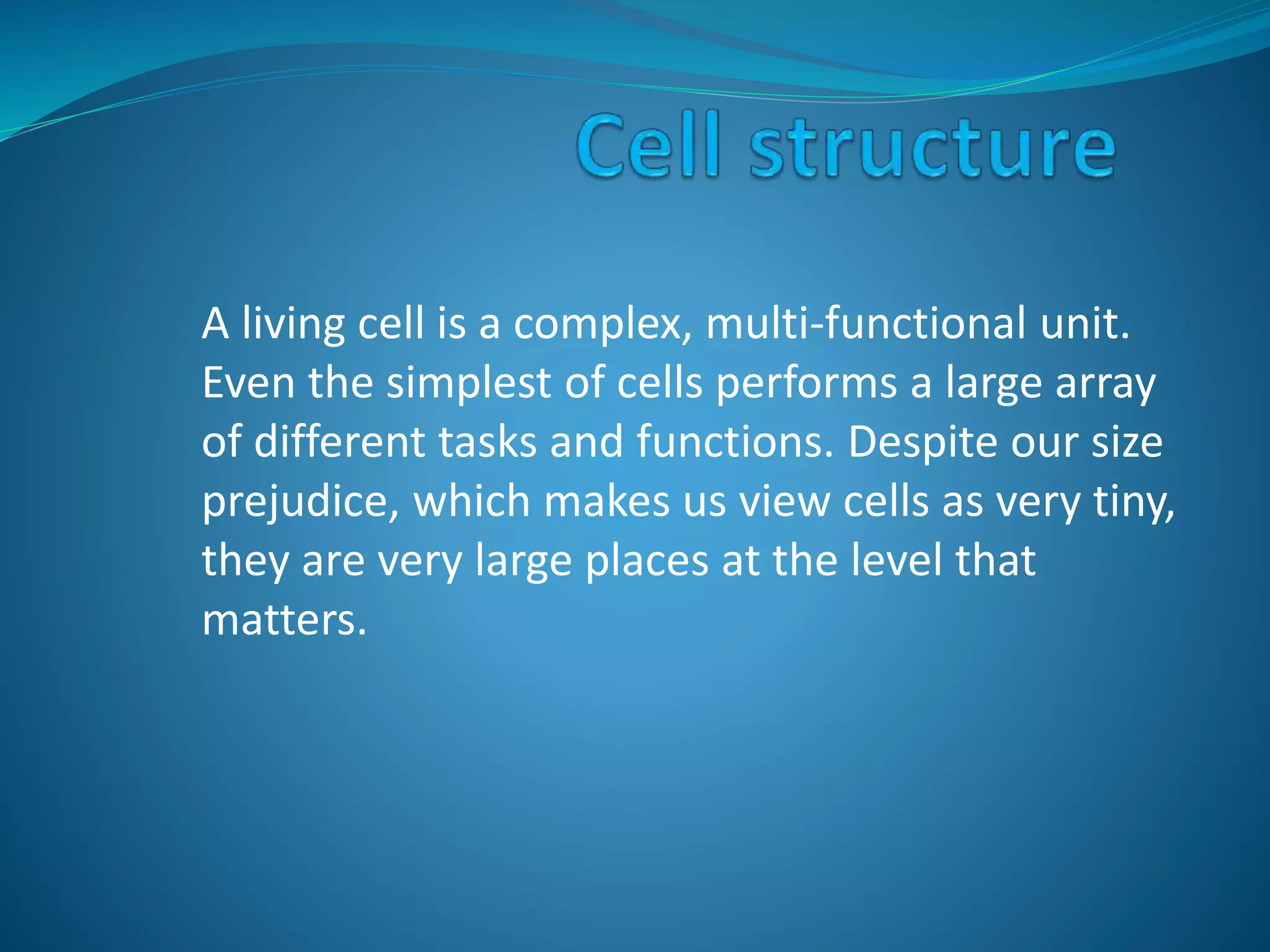 Cell structure | PPT