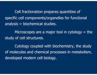 Cell structure | PDF
