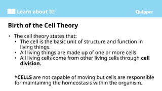 Cell structure grade 7 presentation (parts of a cell) | PPTX