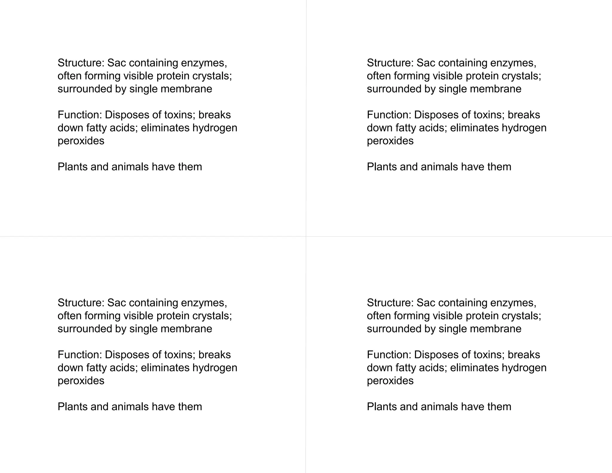 Cell structure organelle cards | PPT