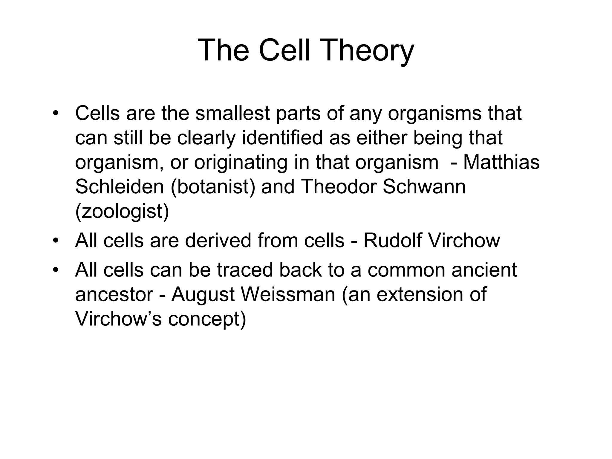 Biology & Science: Cell Structure Based on theory | PPT