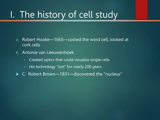 Cell structure and function basics of cell biology | PPT