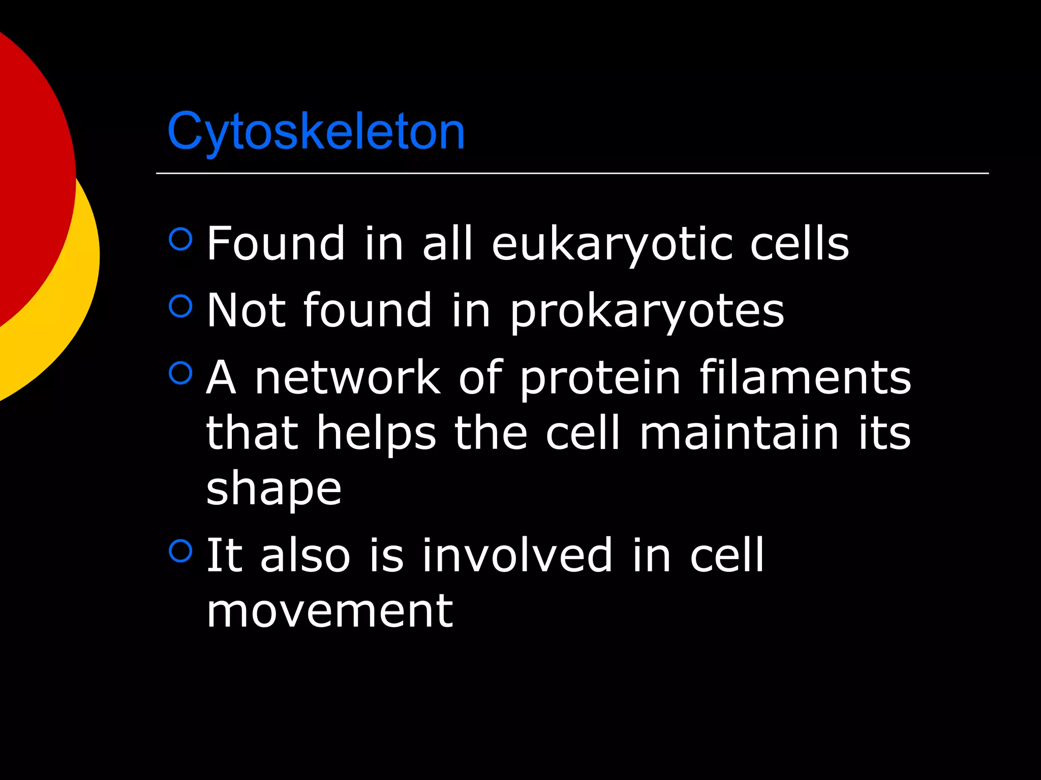 Cell structure and function (Miller and Levine Biology chapter 7) | PPT