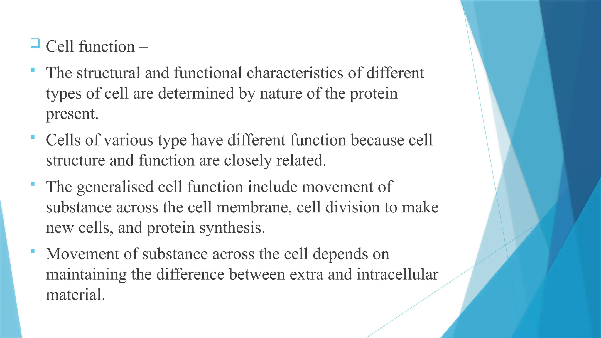 Cells are the fundamental structural and functional units of life, and ...