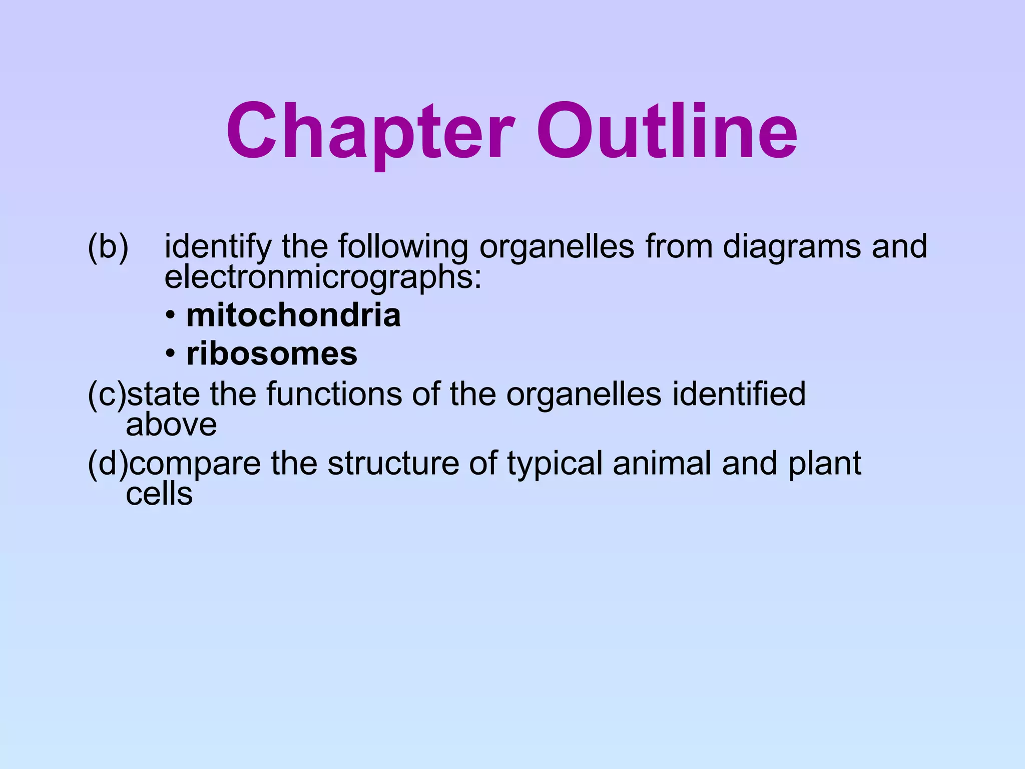 Cellstructureandorganisationlssbiology | PPT