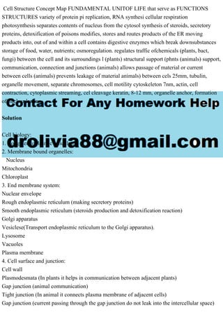 Cell Structure Concept Map FUNDAMENTAL UNITOF LIFE that serve as FUNC.pdf
