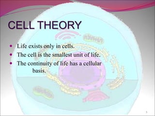 Cell structure & function | PPT
