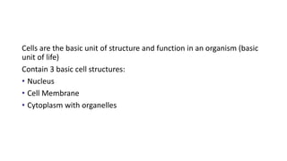 Cell Structures and Functions In pathology.pptx