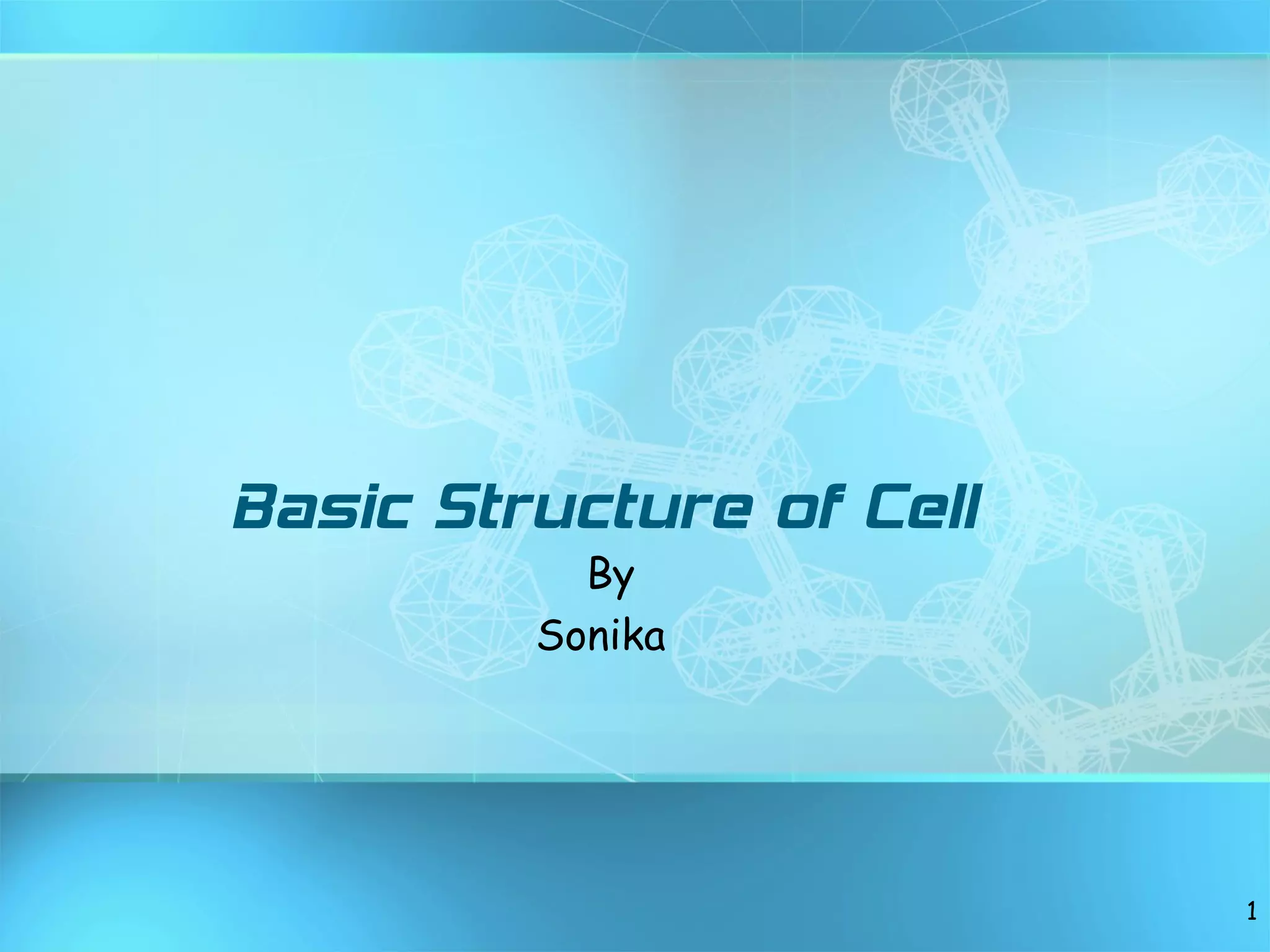 Cell structure | PPT