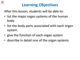 Cell stucture and organ systems | PPTX