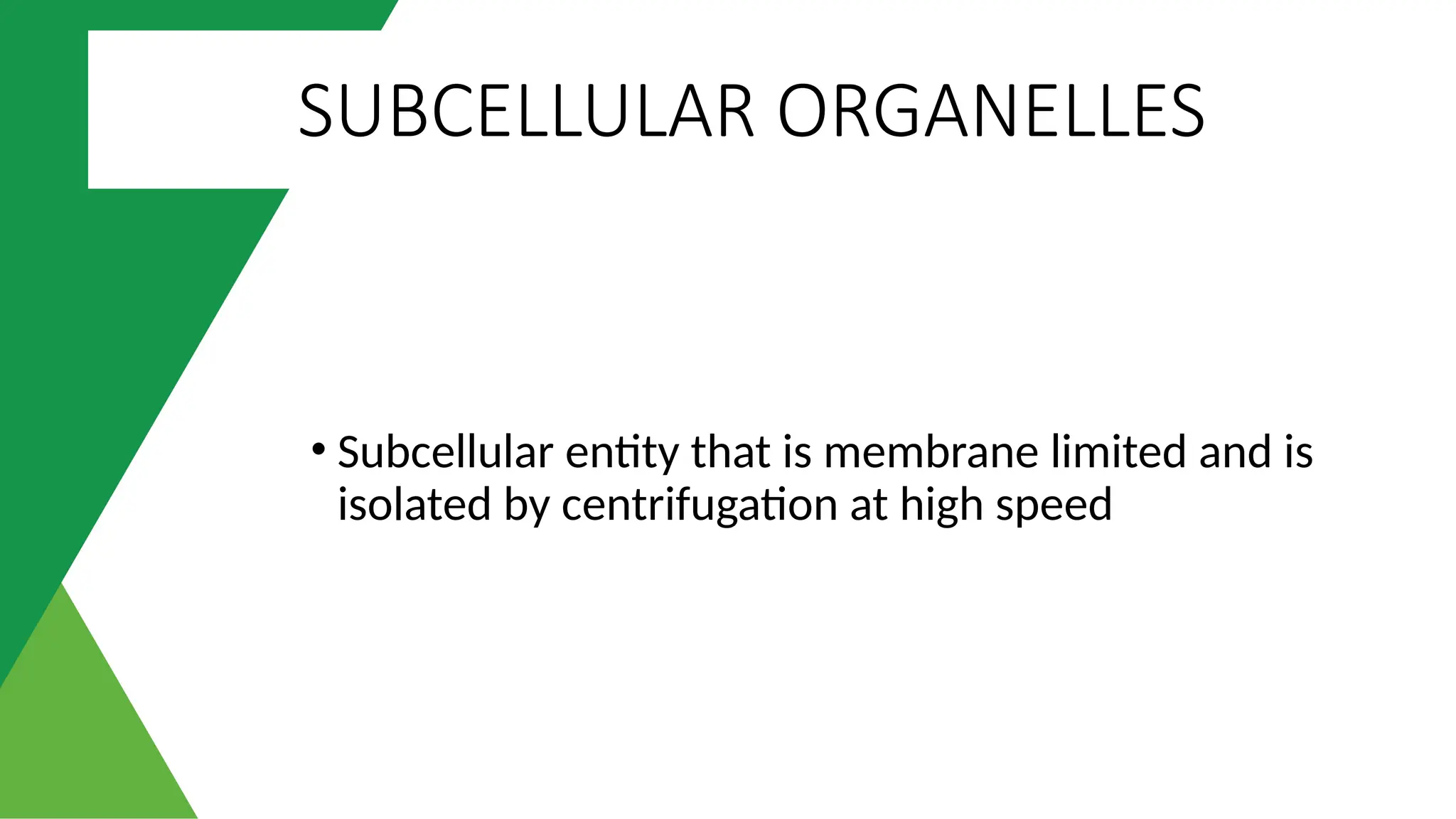 CELL & SUBCELLULAR ORGANELLES.pptx for mbbs | PPTX