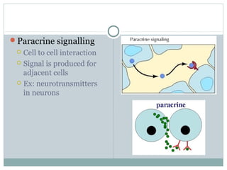 Cell surface receptors and signalling molecules | PPT