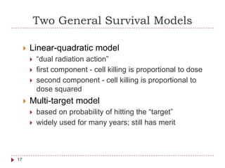 Cell survival curve | PPTX