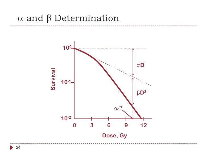 Cell survival curve
