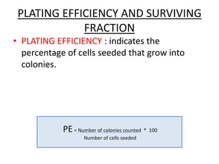 Cell survival curves- Radiobiology | PPTX