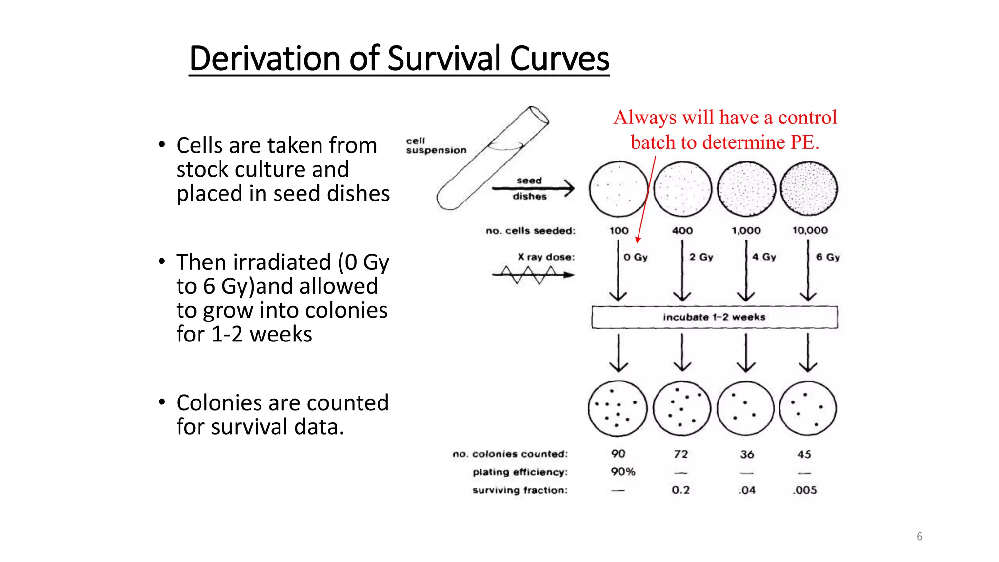 Cell survival curves | PPTX | Cancer | Diseases and Conditions