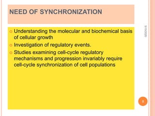 Cell synchronization | PPTX