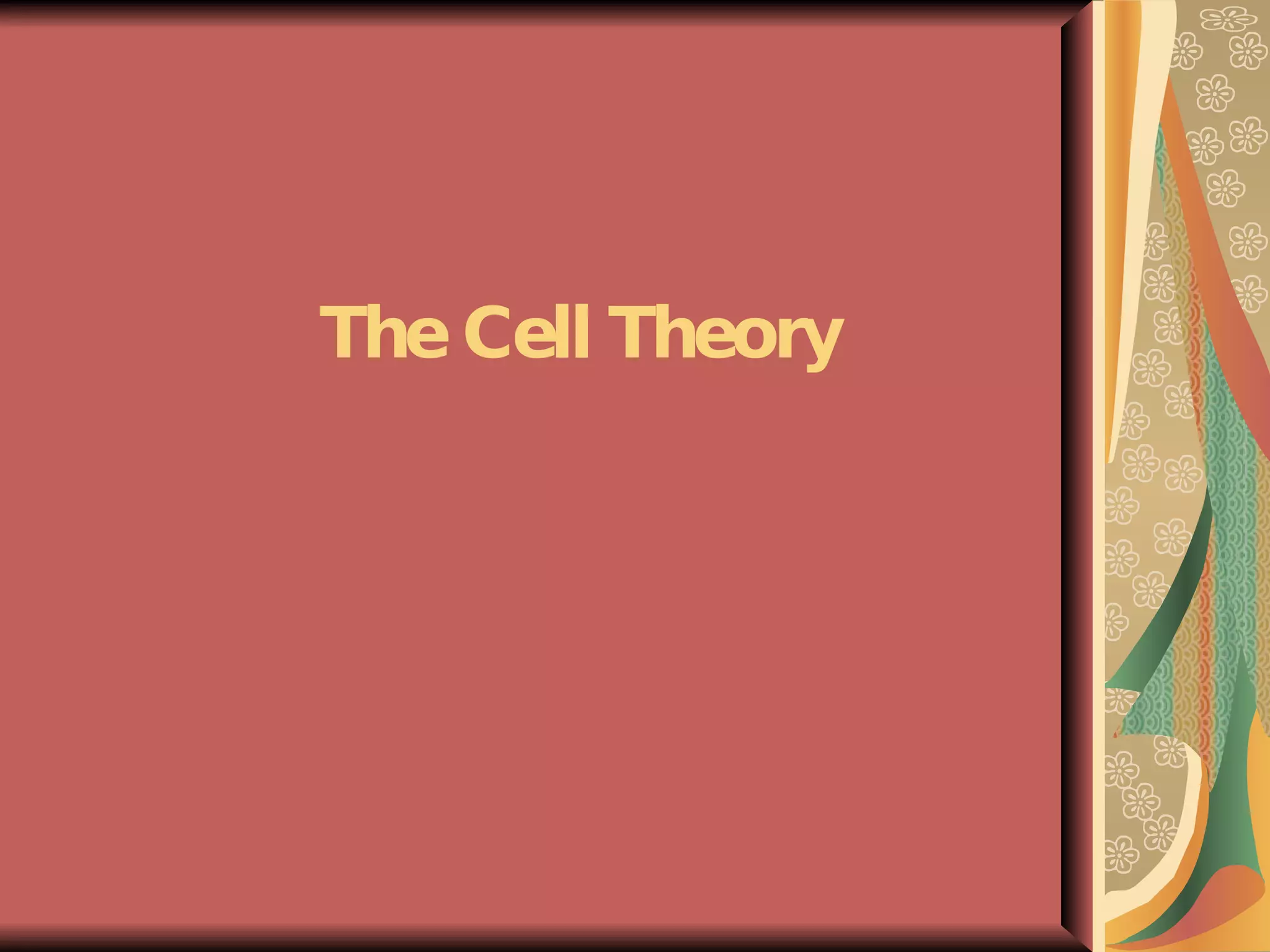 Cell Theory | PPT